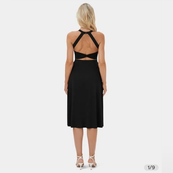 HALARA | Dresses | Halara Backlesscut Out Twisted Side Pocket Split ...